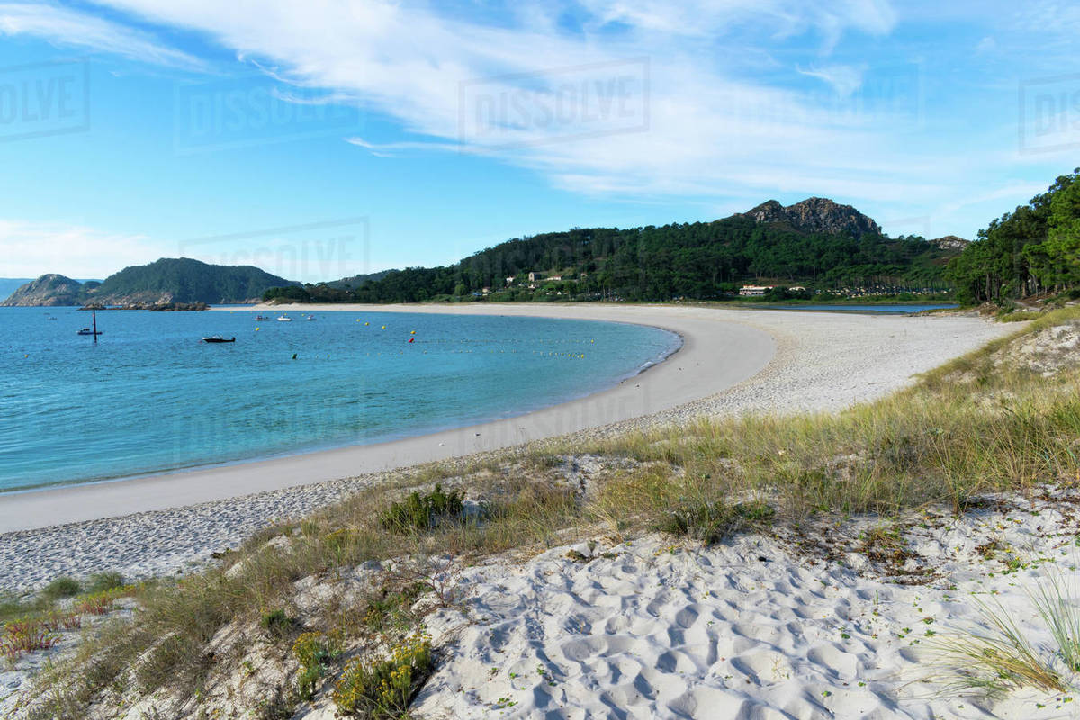 Rodas beach, Cies Islands, Galicia, Spain - Royalty-free Stock Photo ...
