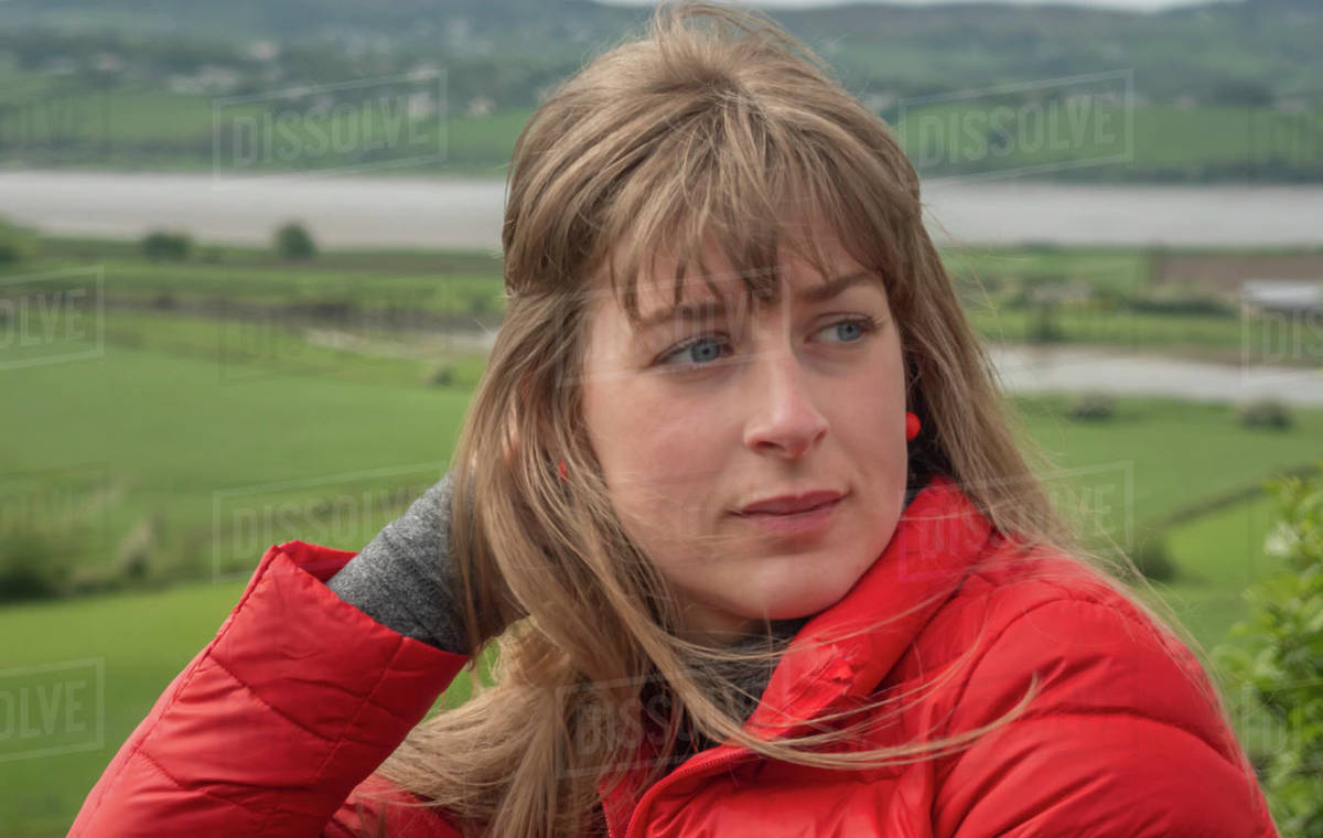Young thoughtful woman - 25 years old - people photography - Stock ...