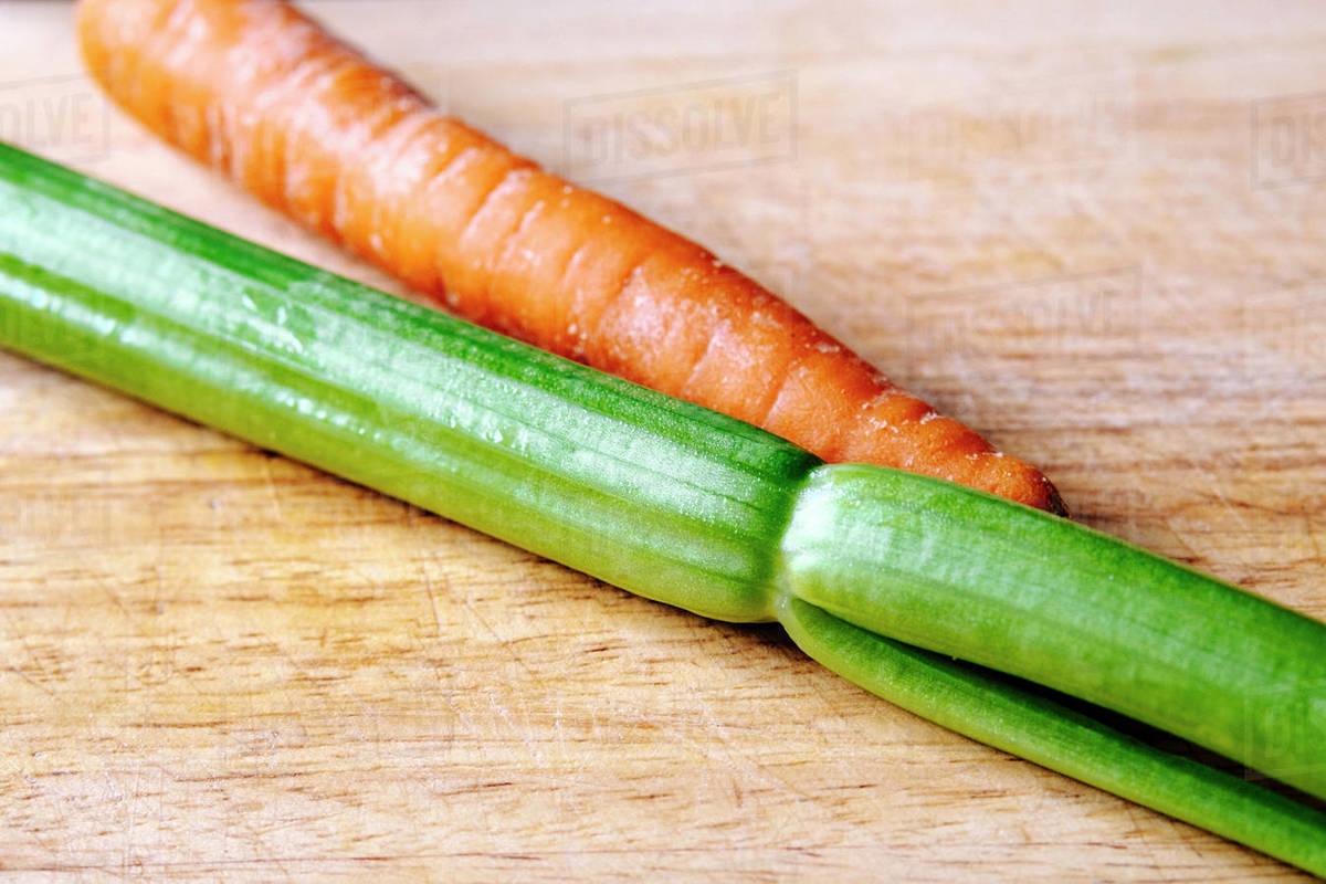 Pascal celery and carrot - Royalty-free Stock Photo | Dissolve