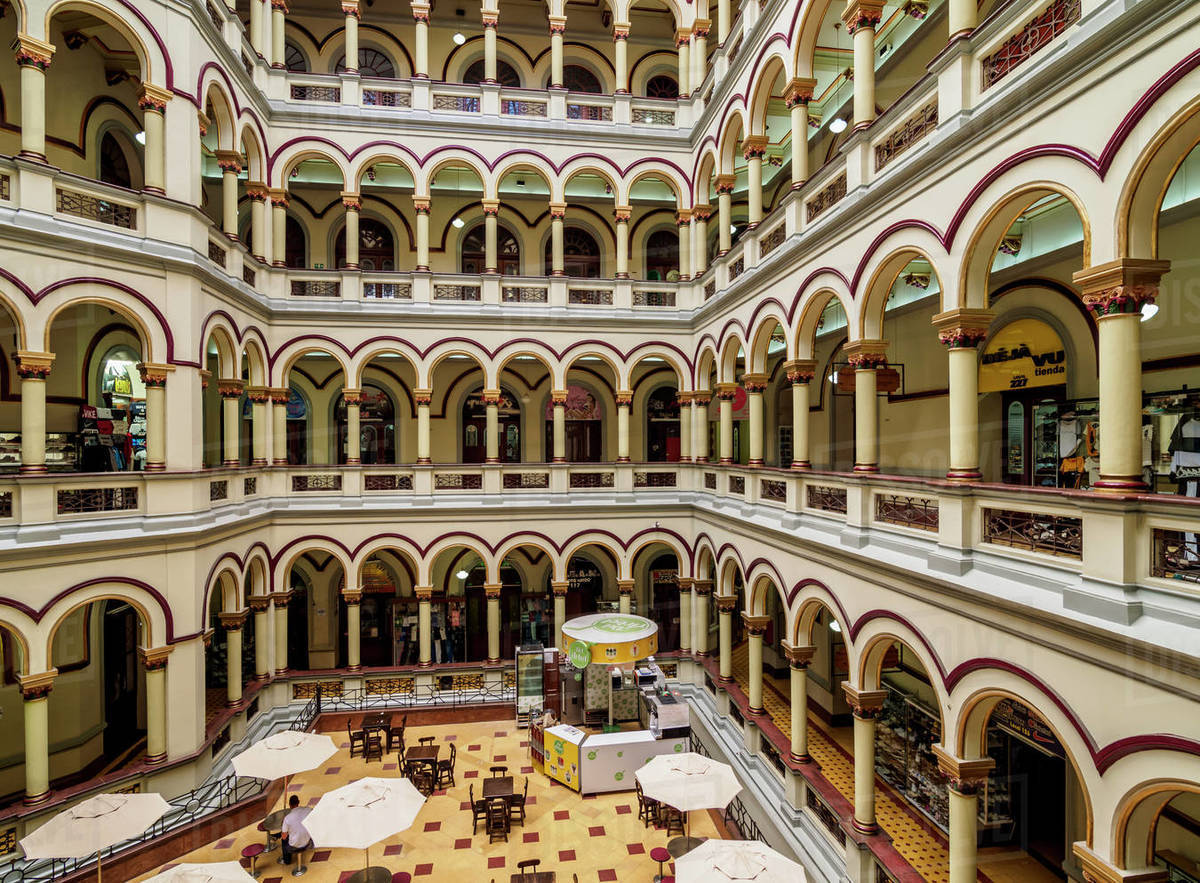 National Palace Mall, interior, Medellin, Antioquia Department ...