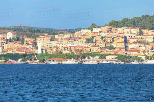 Village of Sant'Antioco, Sant'Antioco Island, Sud Sardegna province ...