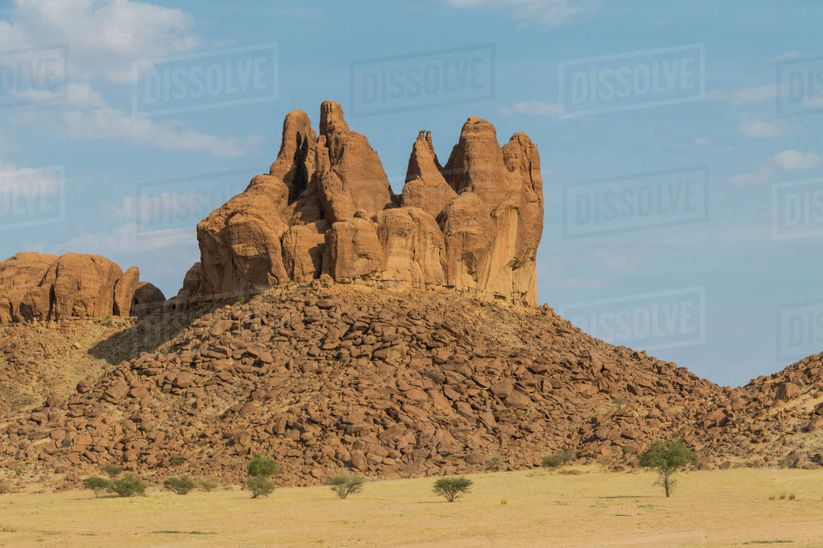 Rock formations, Ennedi Plateau, UNESCO World Heritage Site, Ennedi ...
