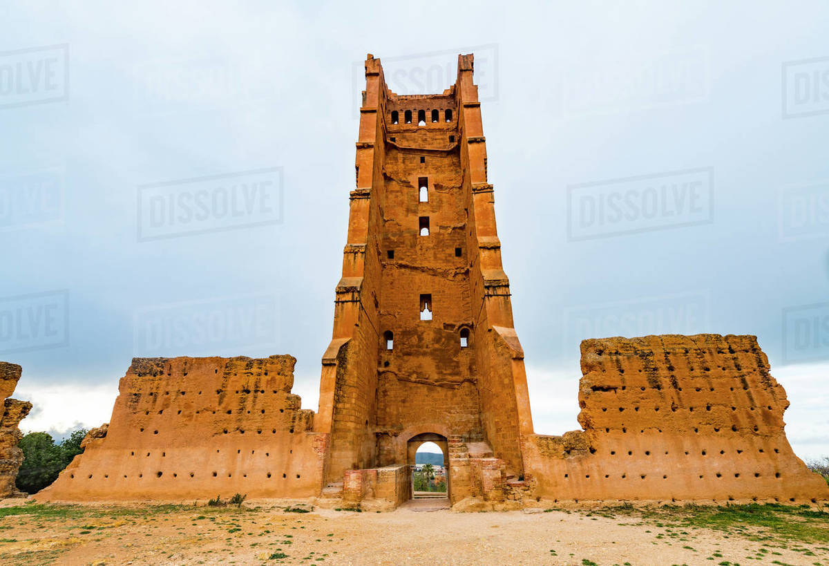 Mansourah Mosque, Mansourah castle, Tlemcen, Algeria, North Africa ...