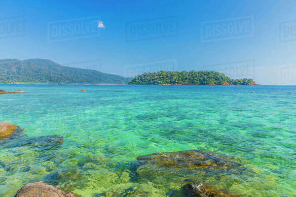 Ko Rawi Island in Tarutao National Marine Park, Thailand, Southeast ...