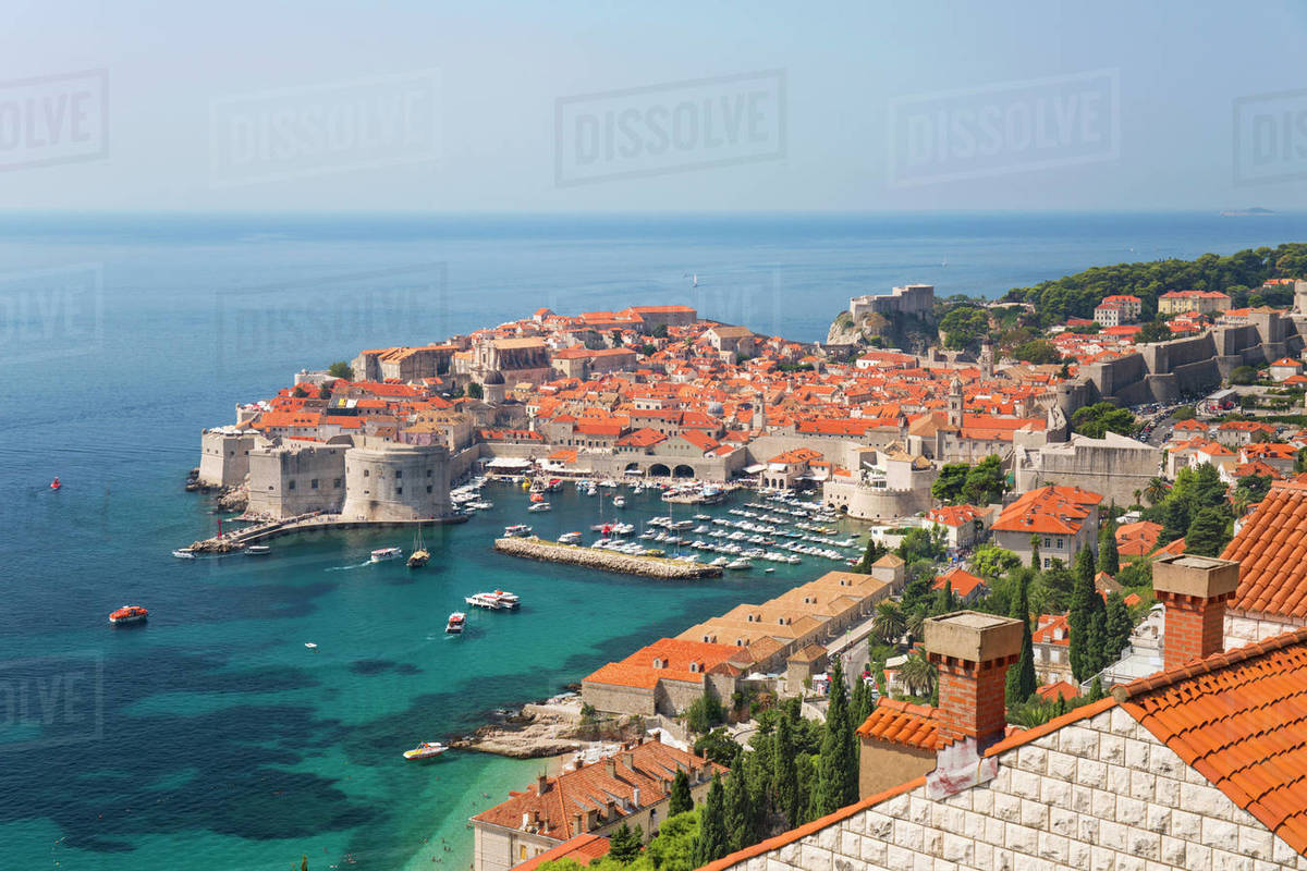 View over the Old Town (Stari Grad), UNESCO World Heritage Site, from ...