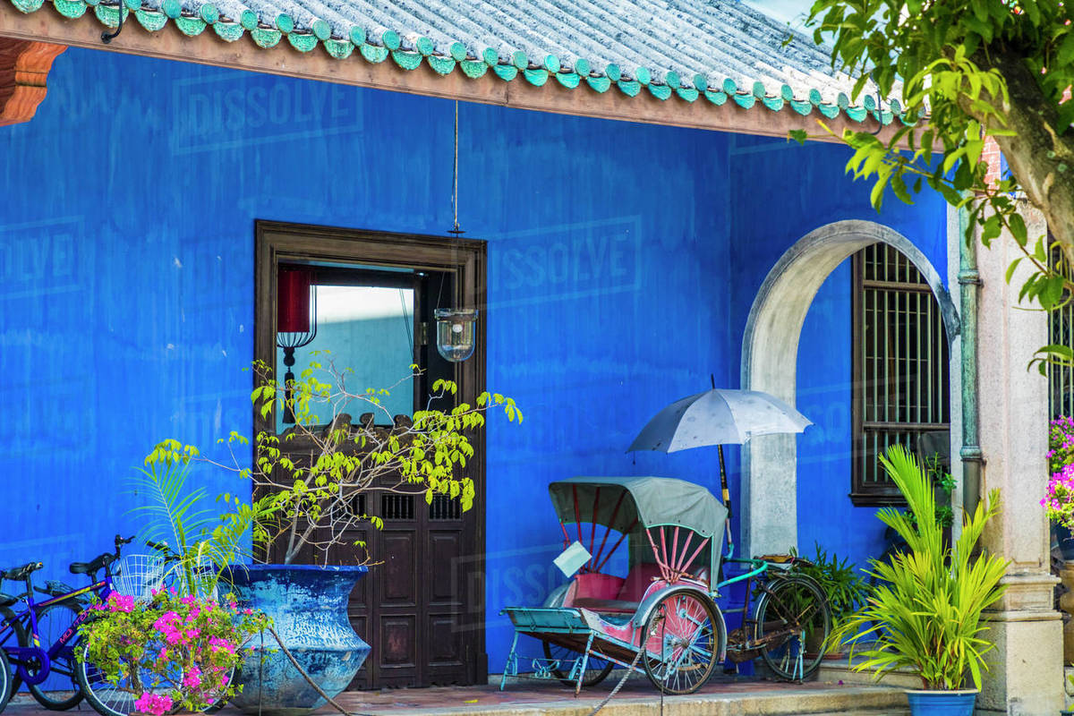 Cheong Fatt Tze, The Blue Mansion, George Town, Penang Island, Malaysia ...