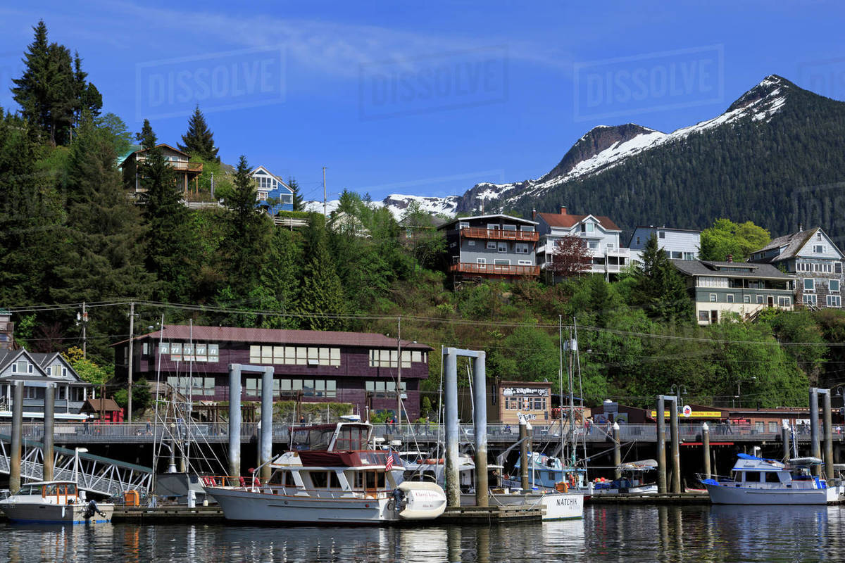 Casey Moran Boat Harbor, Ketchikan, Alaska, United States of America ...
