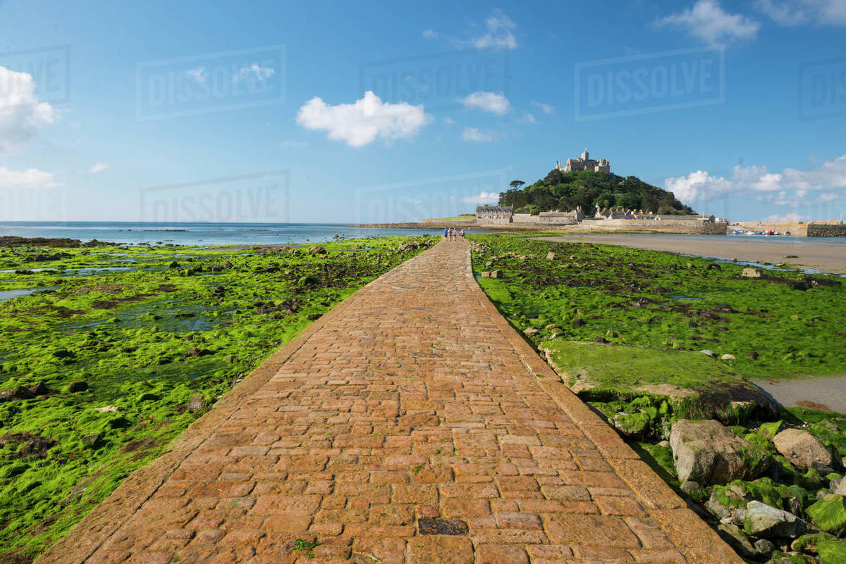 St. Michael's Mount, Marazion, Cornwall, England, United Kingdom ...