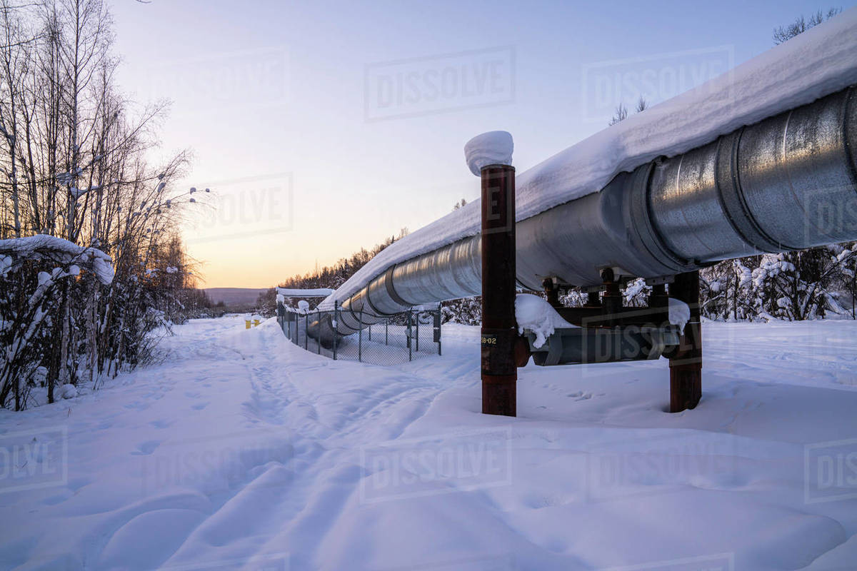 Trans-Alaska Pipeline System, Fairbanks, Alaska, United States of ...