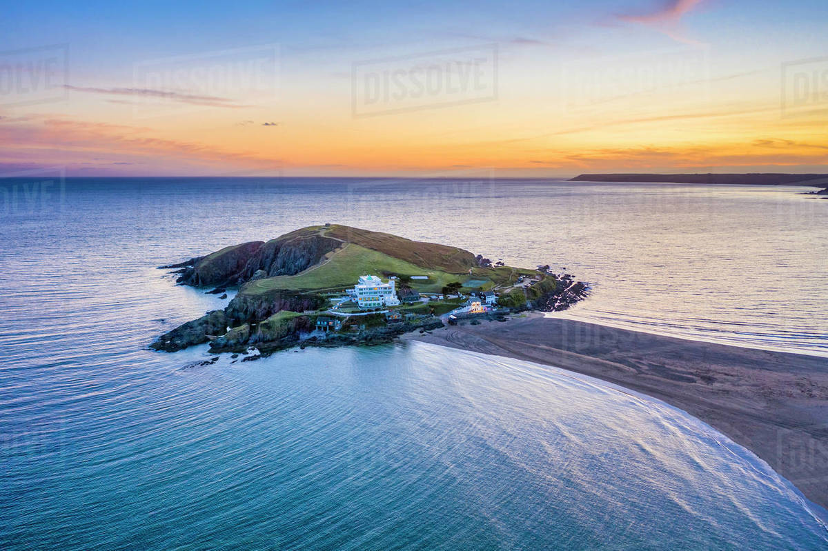 Bigbury on Sea, Bigbury, Devon, England, United Kingdom, Europe ...