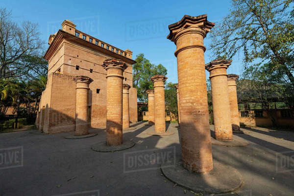 Sentinel fort in the Kangla Palace, Imphal, Manipur, India, Asia ...