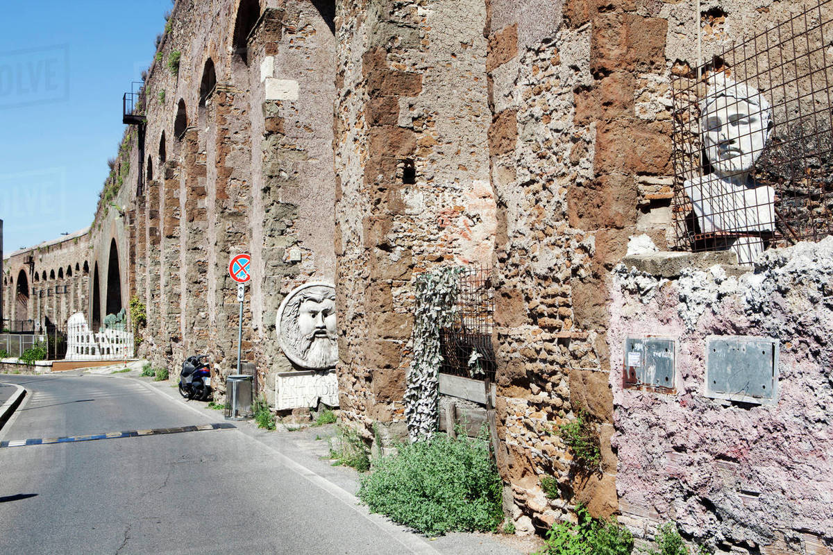 Acqua Tepula (Tepula Aqueduct), Rome, Lazio, Italy, Europe - Stock ...