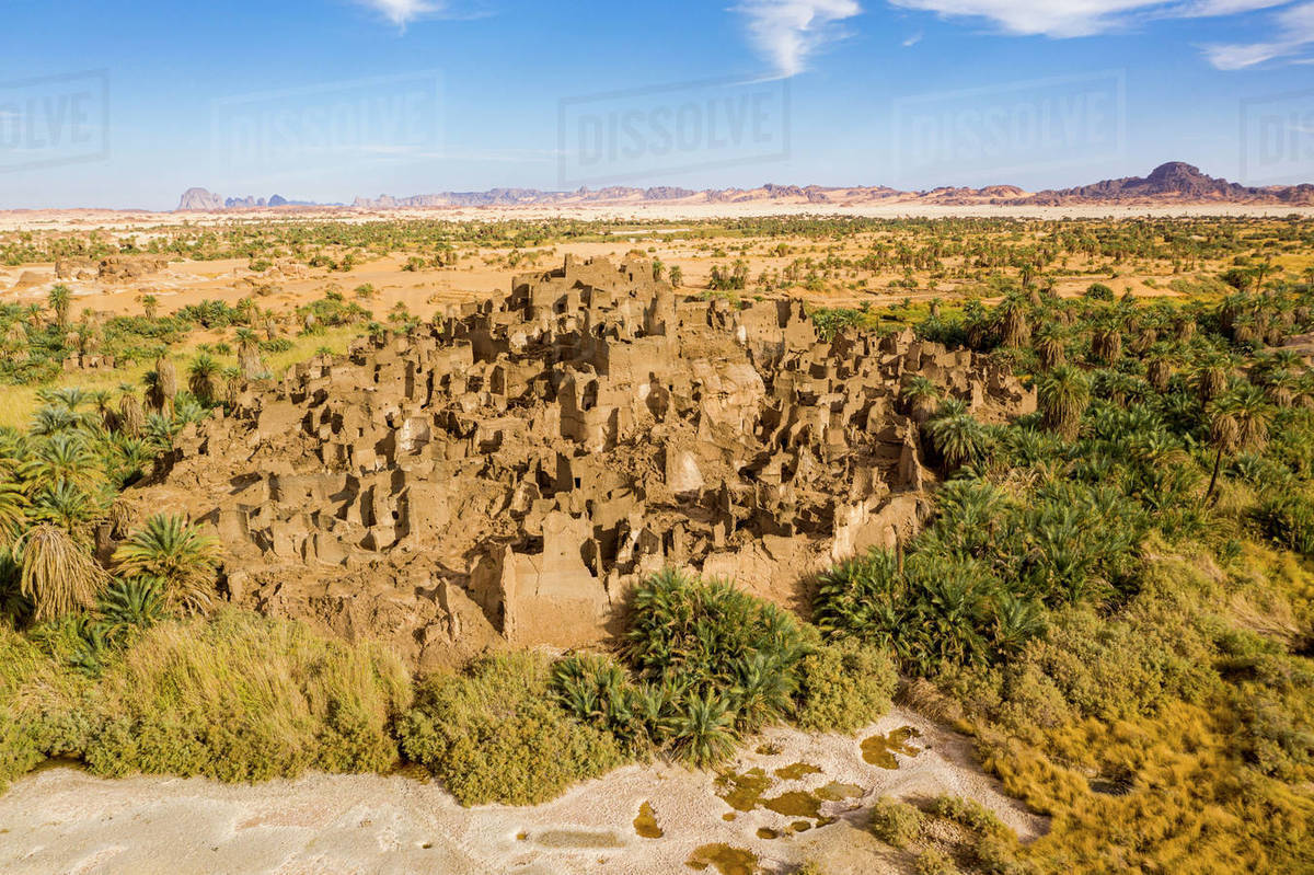 Fort of Pacot (Fort Djado), Djado plateau, Tenere Desert, Sahara, Niger ...