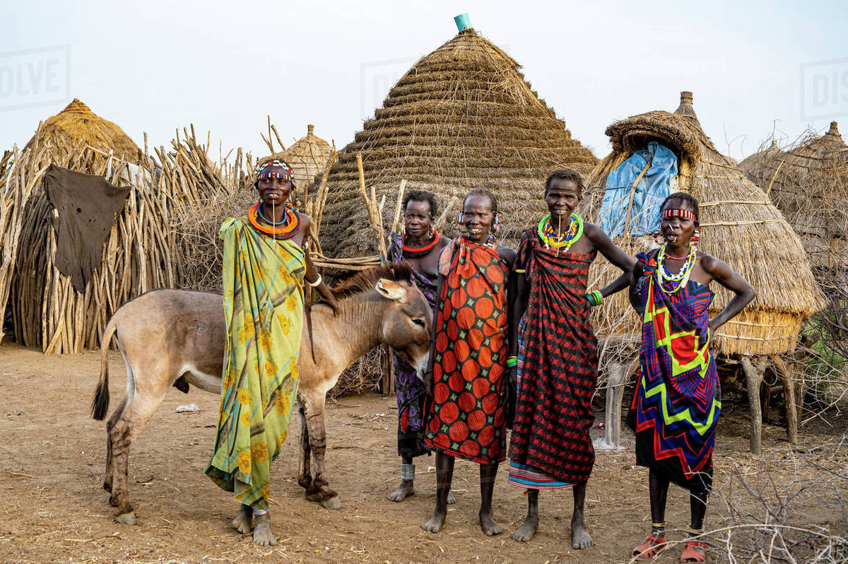 Jiye Tribe. Eastern Equatoria State Of South Sudan, Africa. - Royalty ...