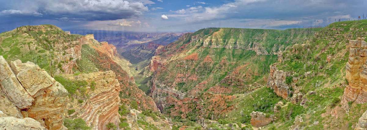 View from the Saddle Mountain Overlook on the northeast edge of Grand ...