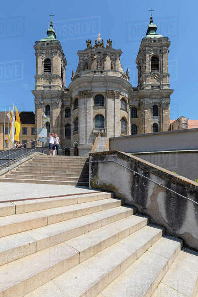 St. Martin Basilica in Weingarten, Upper Swabian Baroque Route, Upper ...