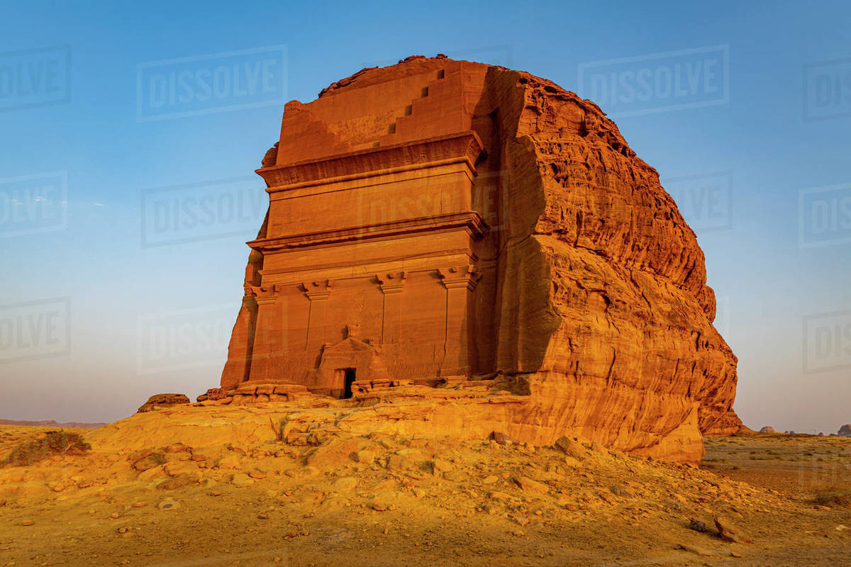 Tomb of Lihyan son of Kuza, Madain Saleh (Hegra) (Al Hijr), UNESCO ...