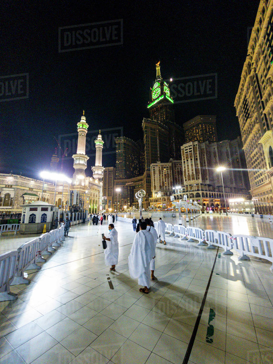 Mekka (Mecca), Kingdom of Saudi Arabia, Middle East - Royalty-free ...