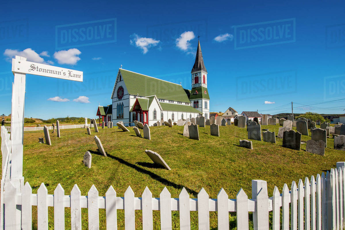 St. Paul's Anglican Church, Trinity, Bonavista Peninsula, Newfoundland ...