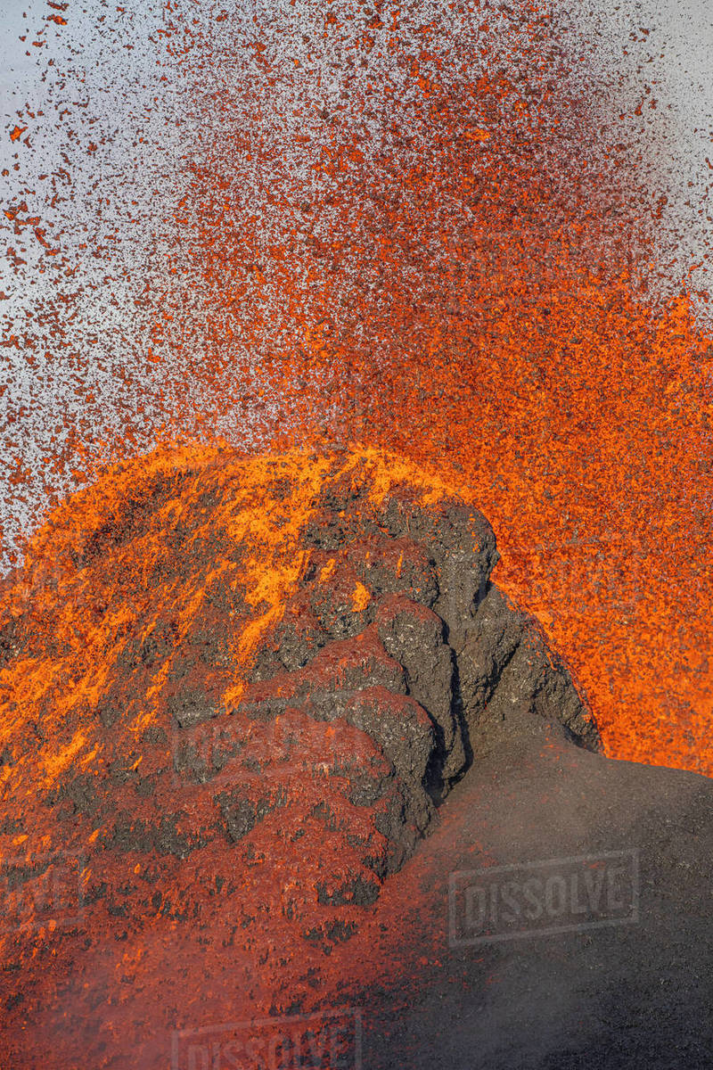 The Geldingadalir Volcanic Eruption, Fagradalsfjall, Iceland, Polar ...