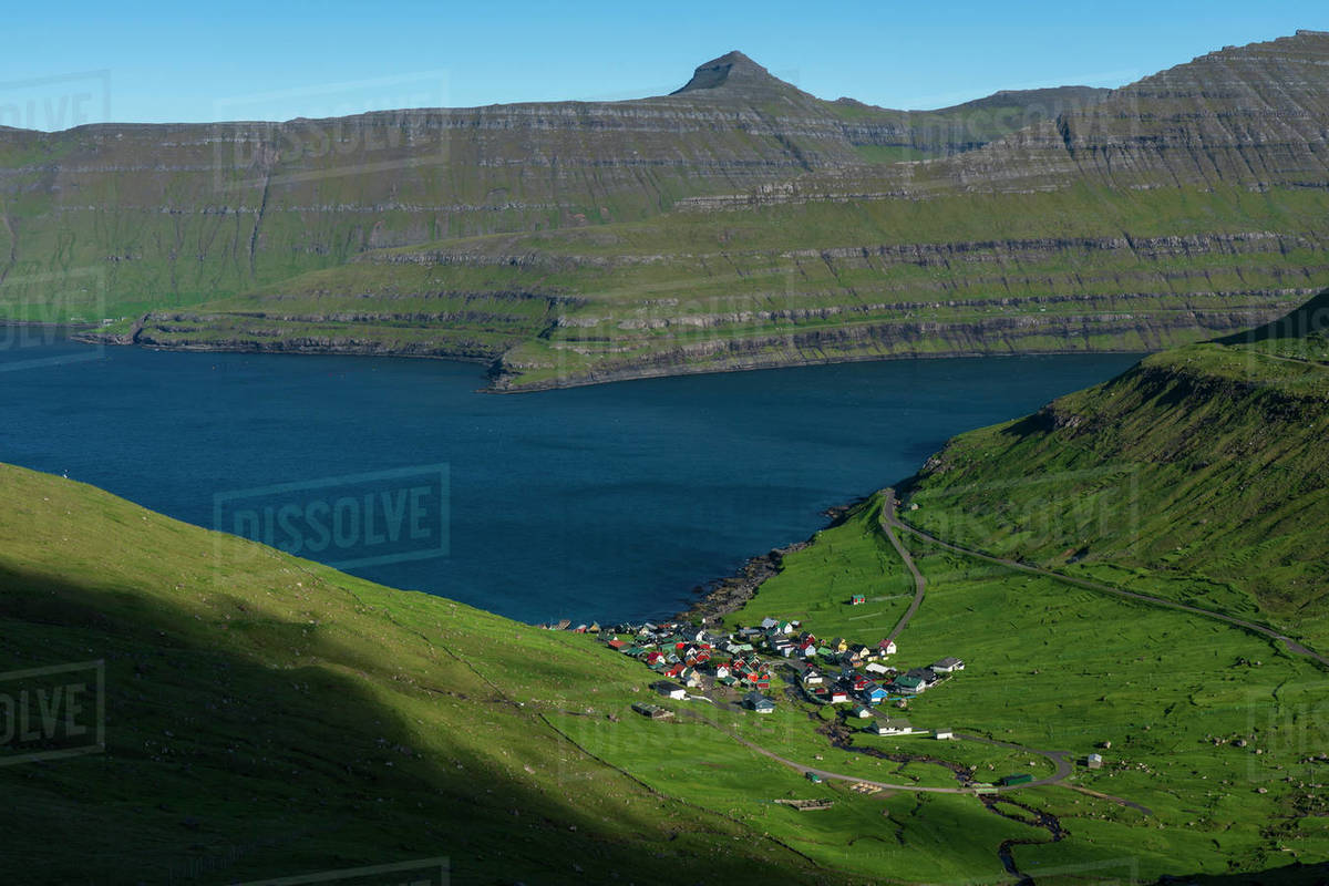 Funningur, Faroe Islands, Denmark, Europe - Royalty-free Stock Photo ...
