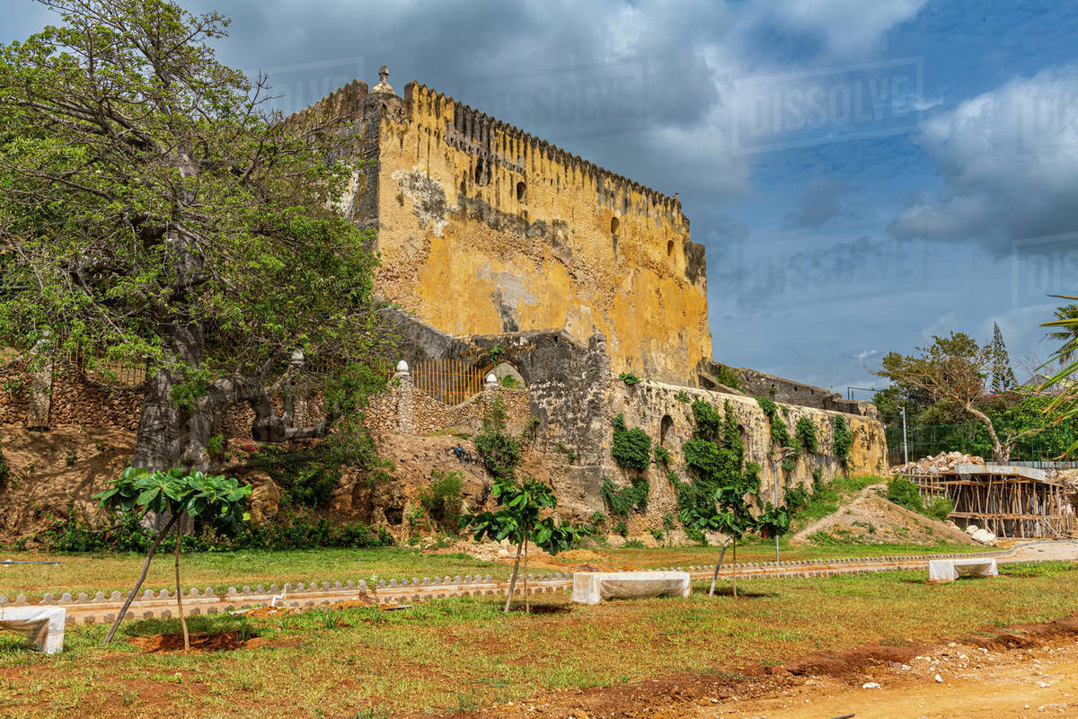 Fort Jesus, UNESCO World Heritage Site, Mombasa, Indian Ocean, Kenya ...