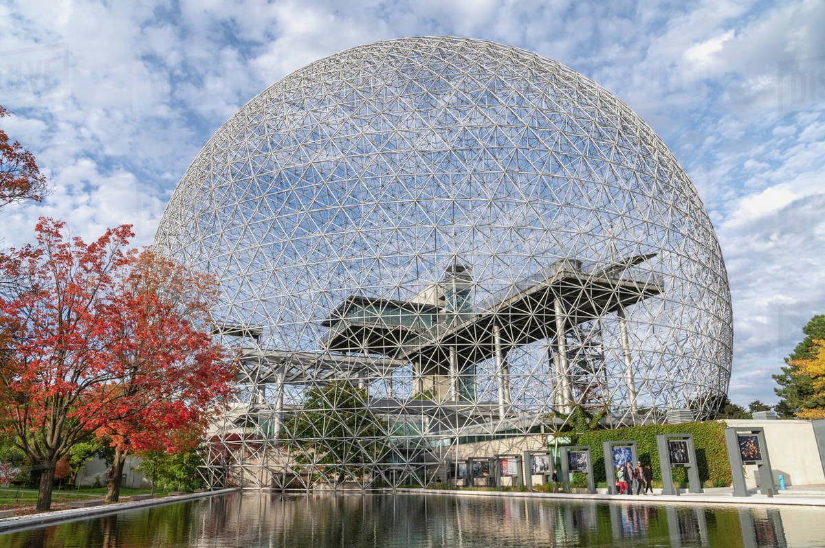 The Biosphere Environment Museum on St. Helen's Island, Montreal ...