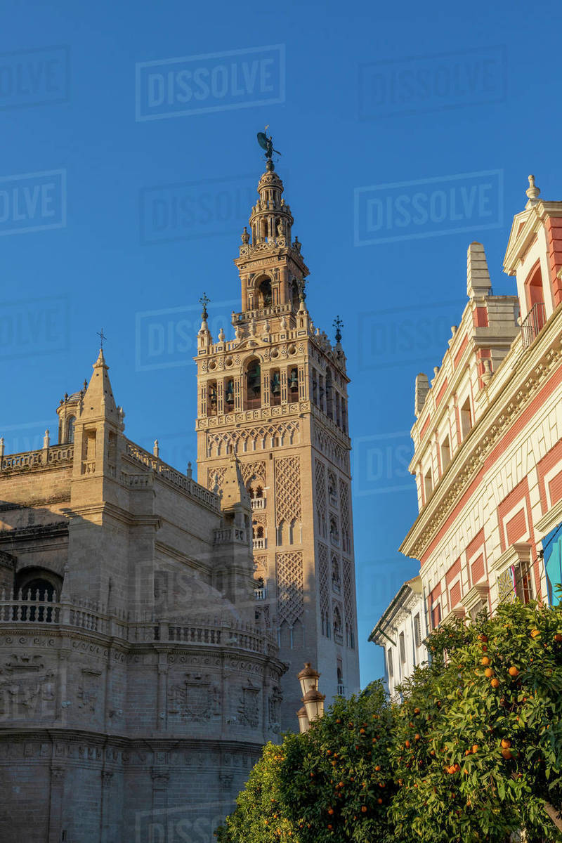 Seville Cathedral Exterior, UNESCO World Heritage Site, Seville ...