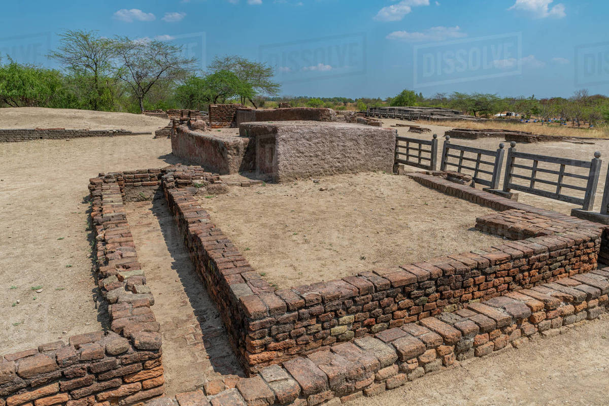 Lothal, southernmost site of the ancient Indus Valley civilization ...