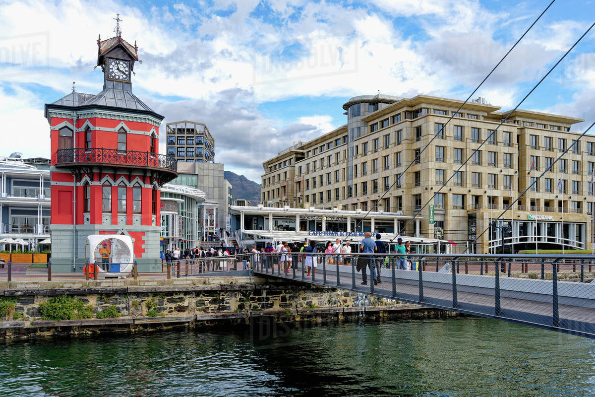 Clock Tower, Victoria and Alfred Waterfront, Cape Town, South Africa ...