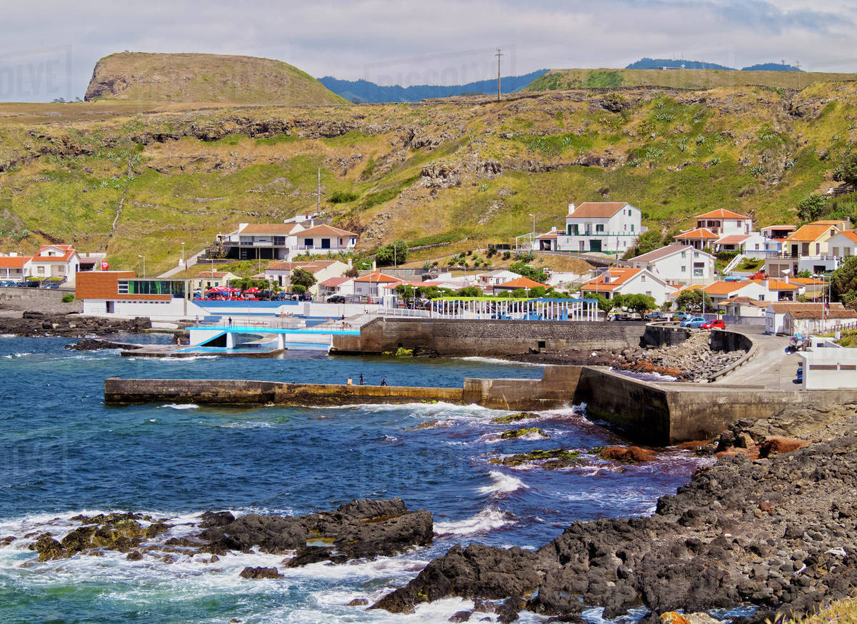 Coast of Anjos, Santa Maria Island, Azores, Portugal, Atlantic, Europe ...
