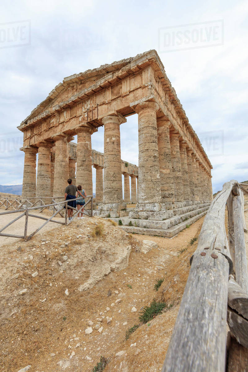 Temple of Segesta, Calatafimi, province of Trapani, Sicily, Italy ...