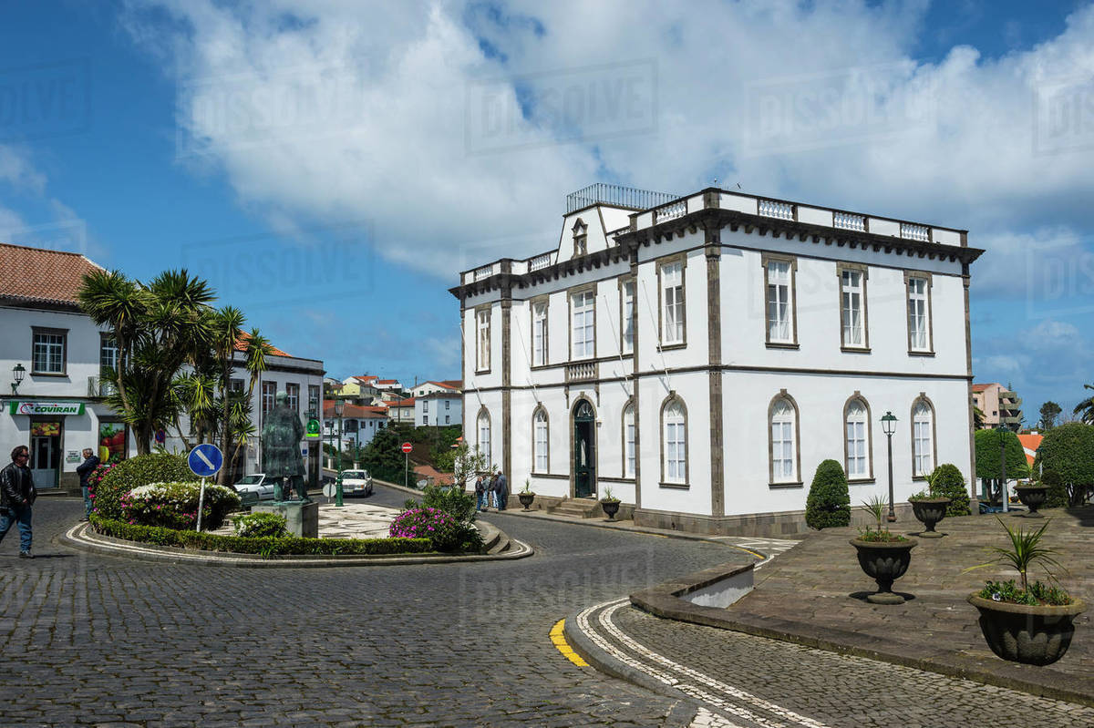 Historical buildings in Nordeste, Island of Sao Miguel, Azores ...