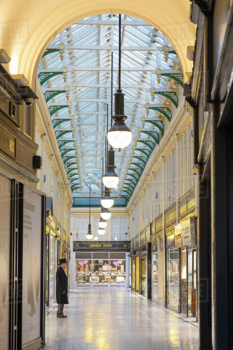 The Argyll Arcade, Glasgow, Scotland, United Kingdom, Europe - Stock ...