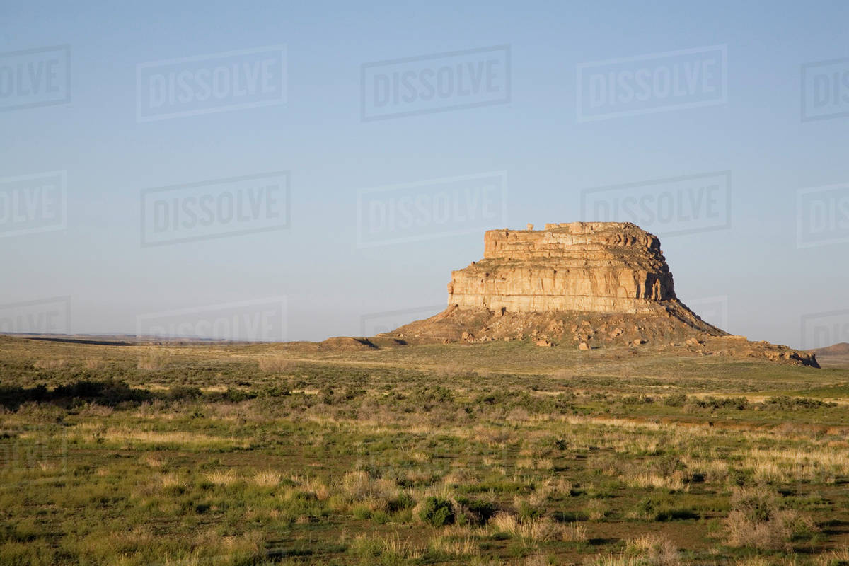 NM, New Mexico, Chaco Culture National Historic Park, Chaco Canyon ...
