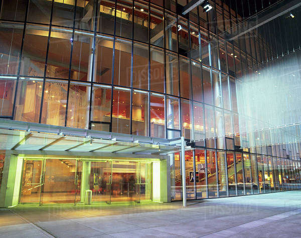 WA, Seattle, Marion Oliver McCaw Hall at Seattle Center; home of the ...