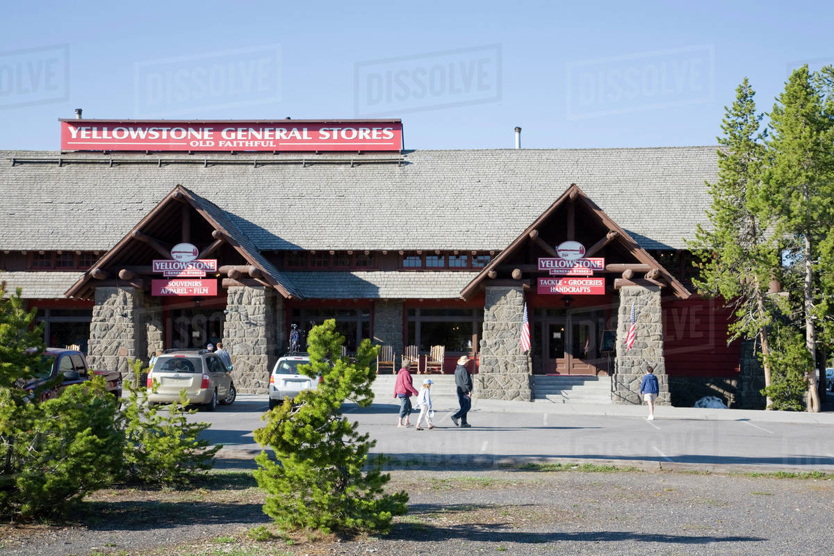 WY, Yellowstone National Park, Yellowstone General Store, at Old ...