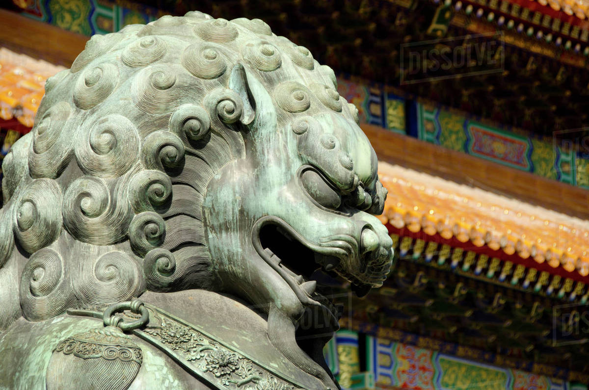 China, Beijing, Forbidden City (AKA Zijin Cheng). Emperors palace from ...