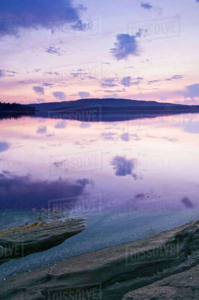 Canada, BC, Salt Spring Island, Southie Point Dawn - Royalty-free Stock ...