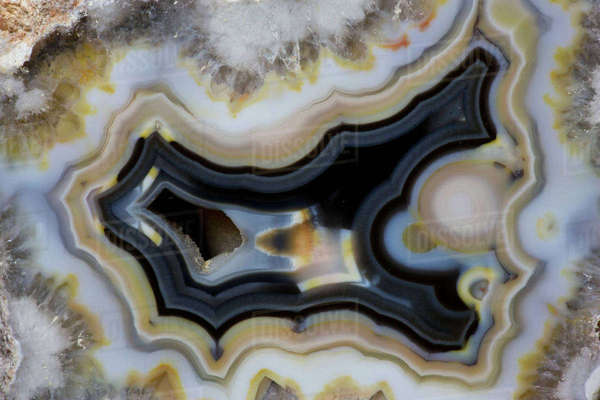 Banded Agate, Quartzsite, AZ. - Royalty-free Stock Photo | Dissolve