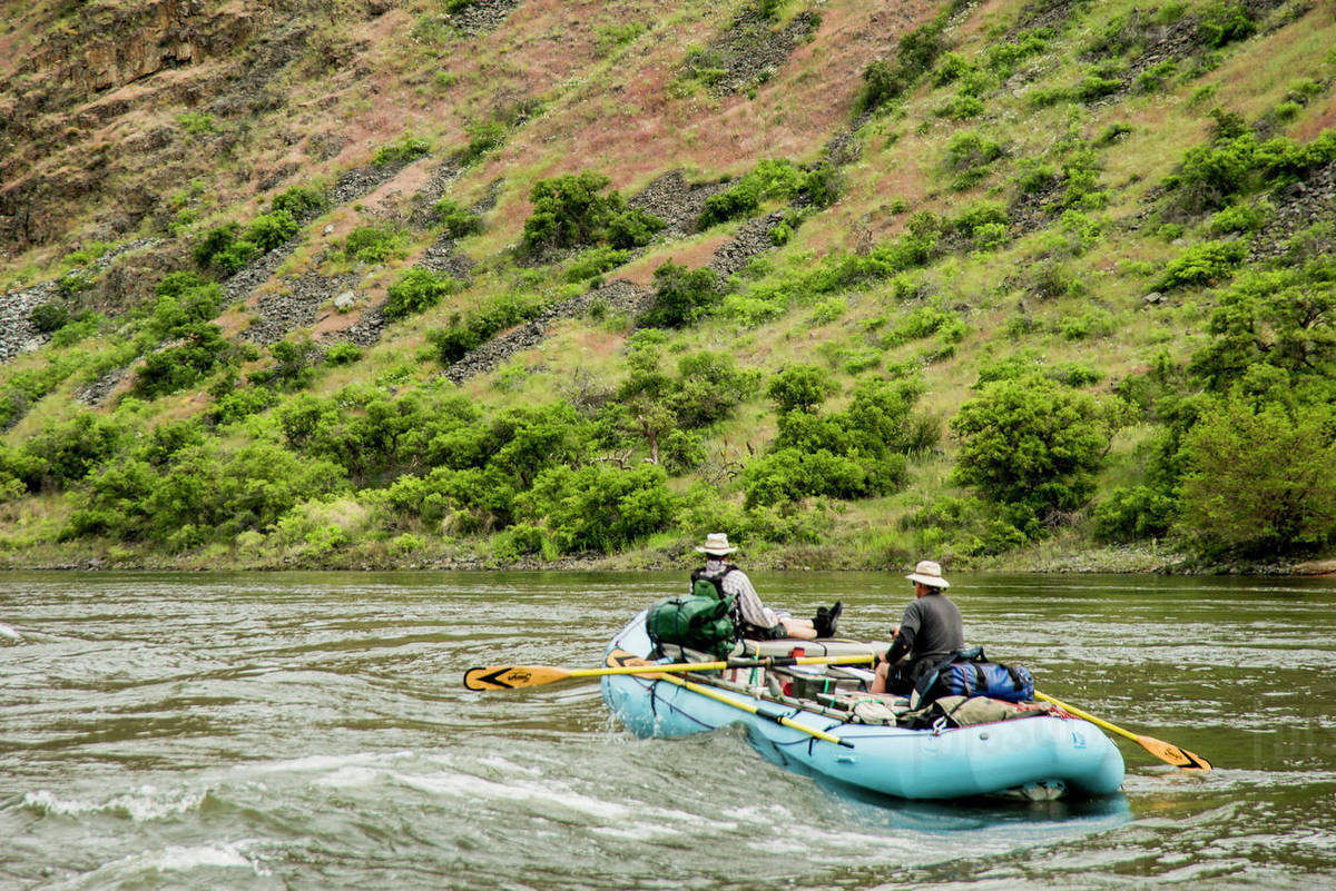 USA, Idaho, Columbia River Basin, Snake River Basin, Hells Canyon reach ...