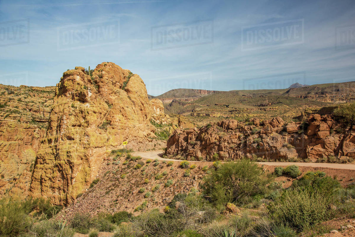 Usa Arizona Apache Trail Tonto National Forest Us Highway 88