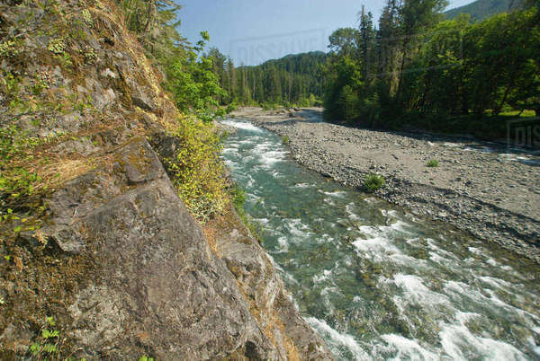 Goblin's Gate, Elwha River, Olympic National Park, Washington, US ...