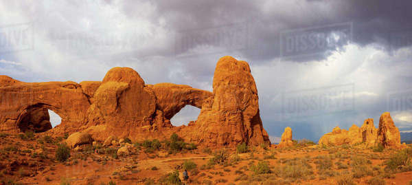 Windows. Arches National Park. Utah, USA. - Royalty-free Stock Photo ...