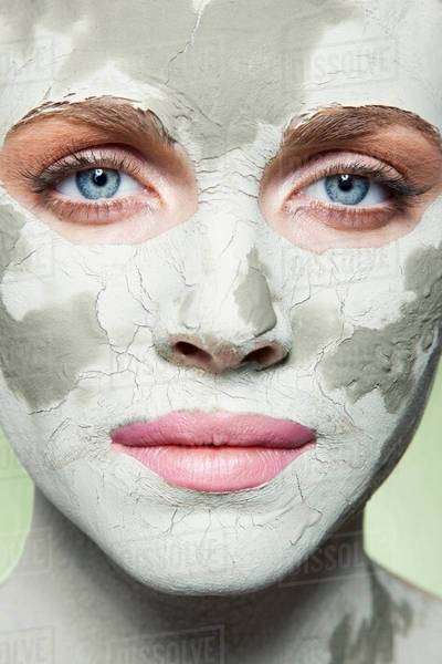 Woman with face mask - Stock Photo - Dissolve