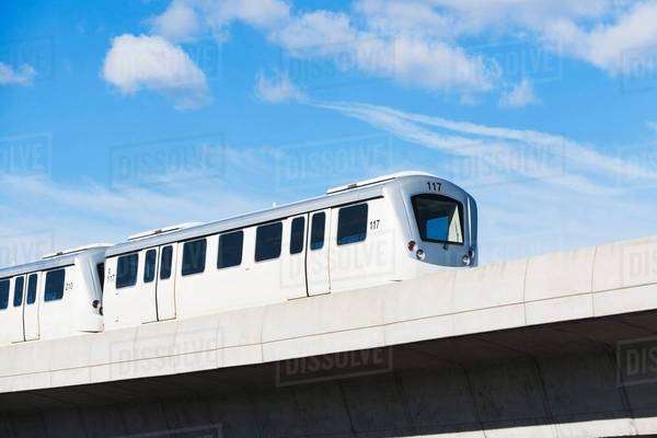 Elevated train - Royalty-free Stock Photo | Dissolve