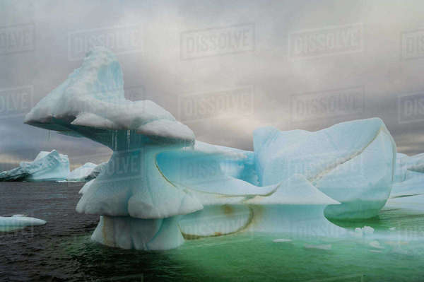 Iceberg near Pleneau Island, Lemaire Channel, Antarctica, Antarctic ...
