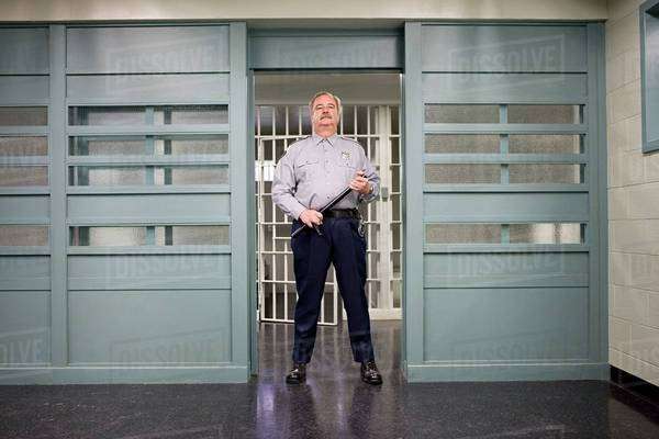 Prison guard - Royalty-free Stock Photo | Dissolve