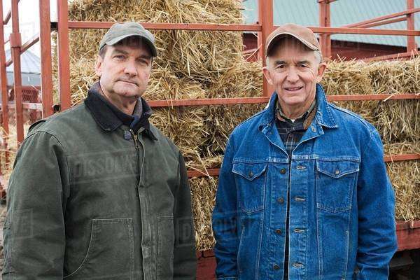 Two farmers - Royalty-free Stock Photo | Dissolve