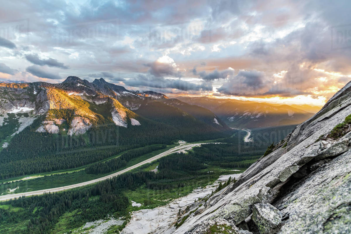 Yak Peak near Hope, British Columbia, Canada - Stock Photo - Dissolve